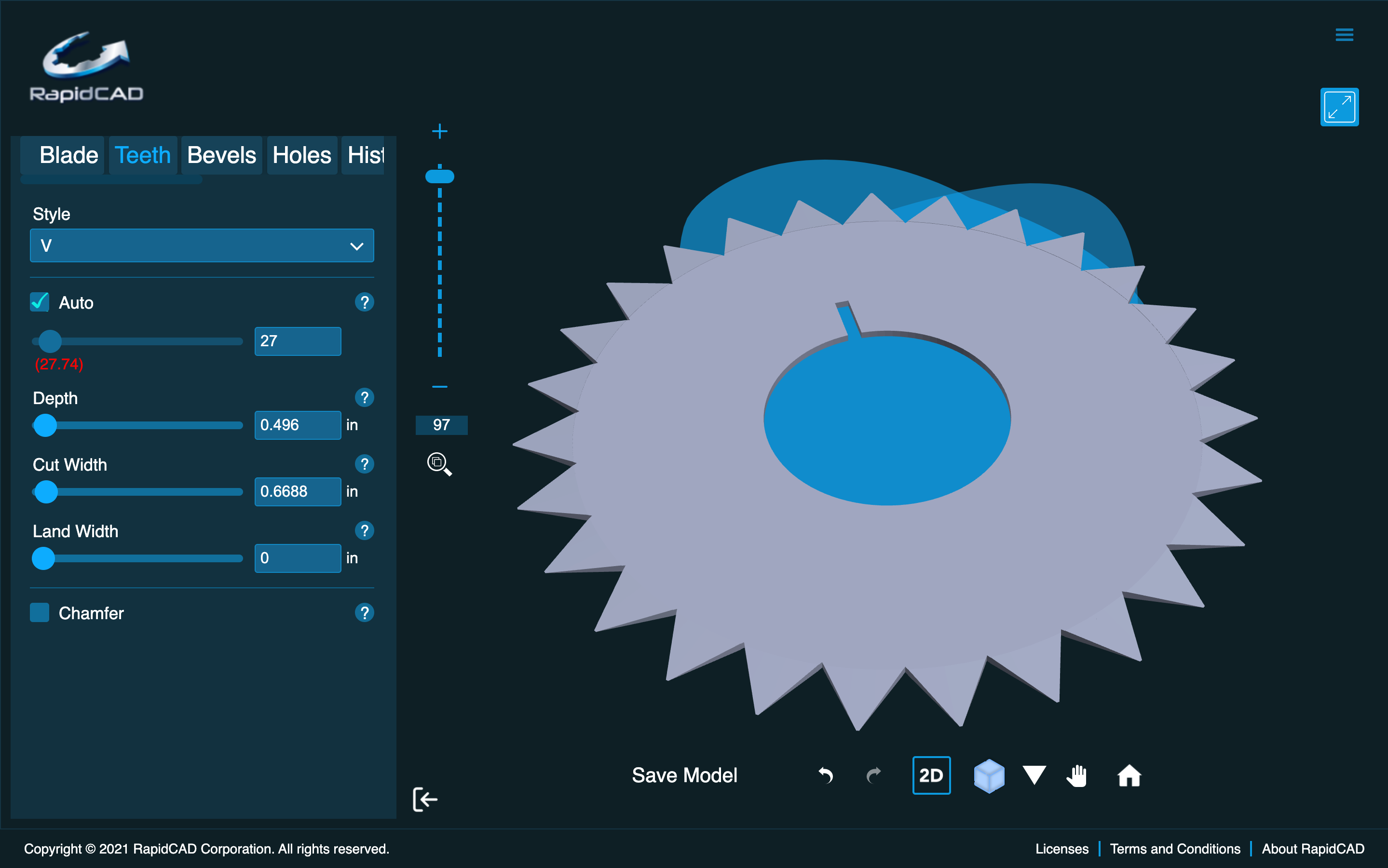 Baucor partnering with RapidCAD in custom industrial blade design